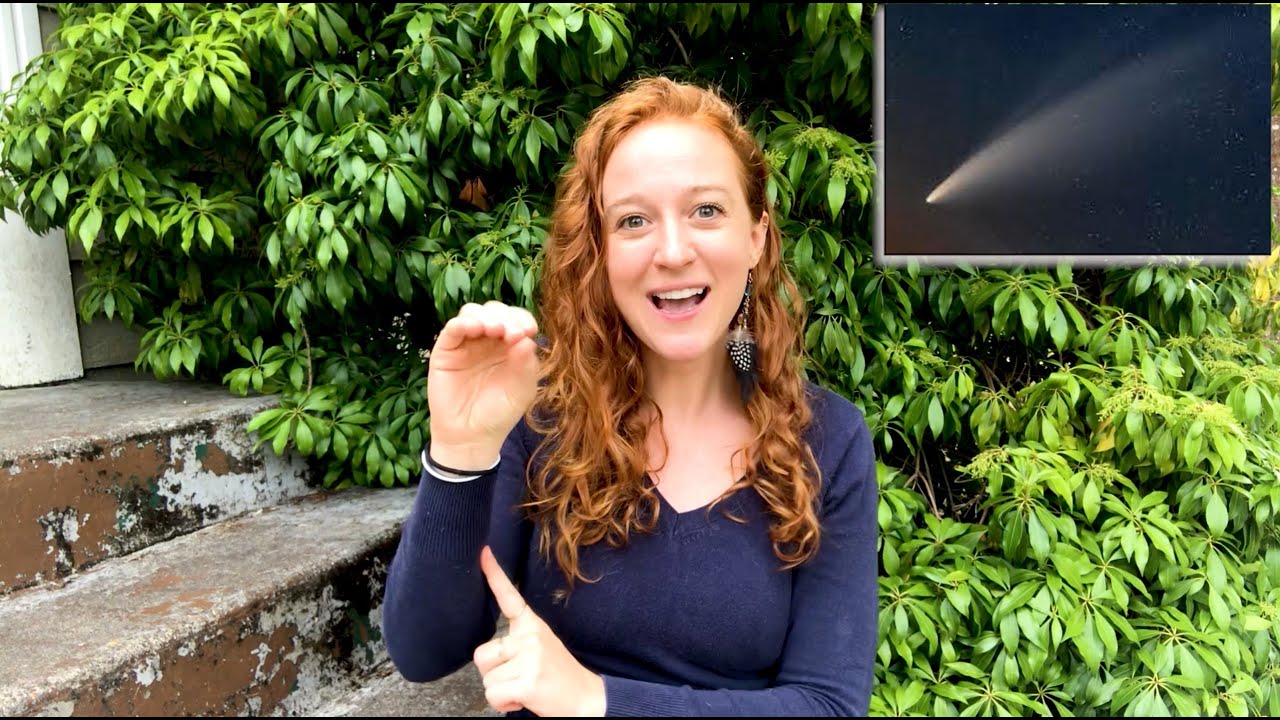 Comet NEOWISE in the sky! - Atomic Hands