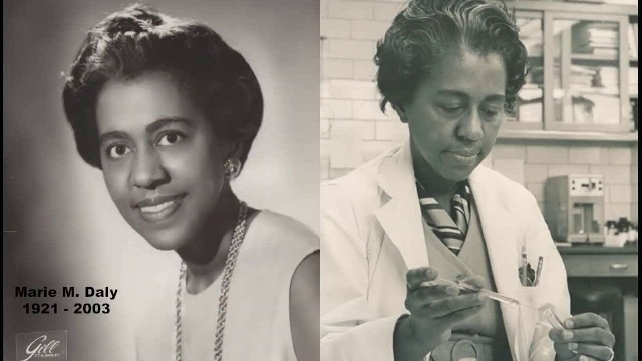 Black biochemist - Marie M. Daly - Atomic Hands